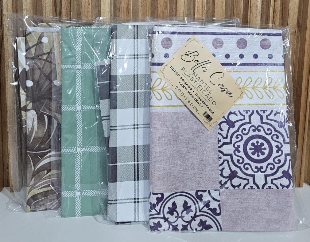 Plasticos del Sur - Mantel Plastico Estampado Precio x Unidad